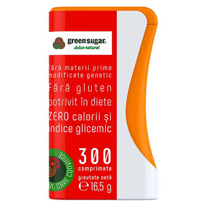 Indulcitor Green Sugar Dispenser 300 comprimate Laboratoarele Remedia ...
