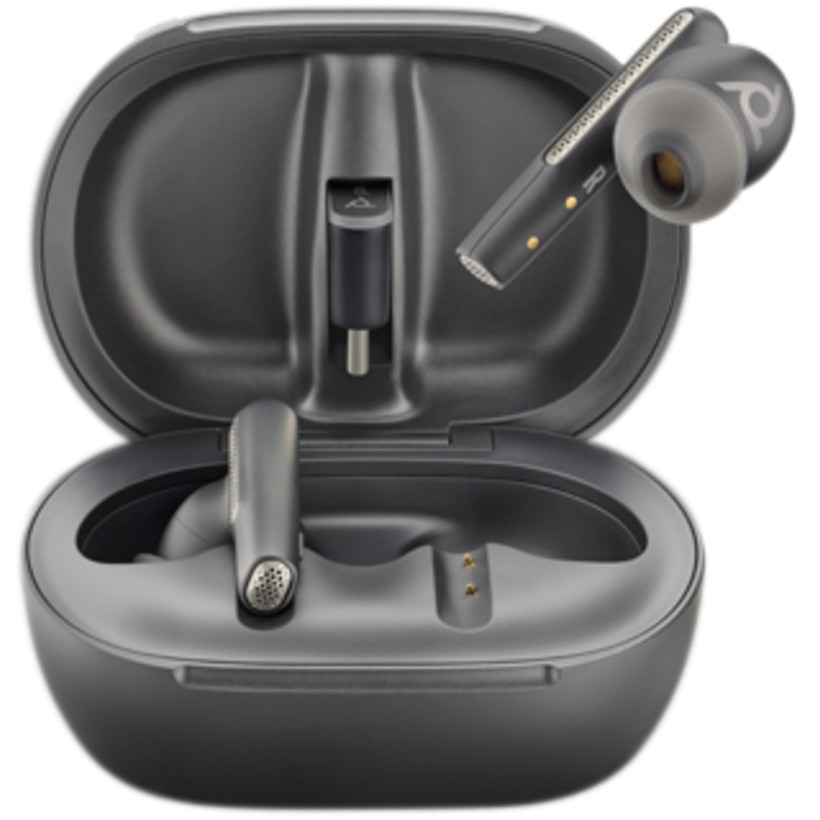 Casti wireless profesionale Poly Voyager Free 60+ UC - eMAG.ro