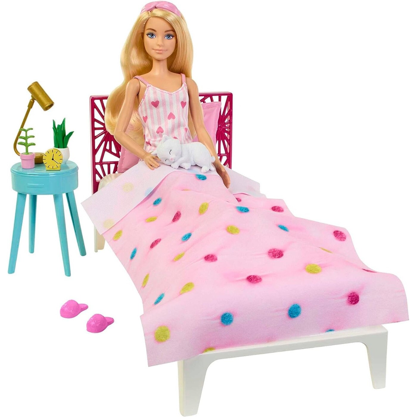 Barbie Set Papusa Barbie Si Dormitorul Lui Barbie - eMAG.ro