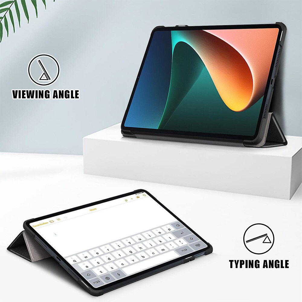 Optim Solution bőr tablet tok, Xiaomi Pad 6 telefonhoz, teljes védelem ...