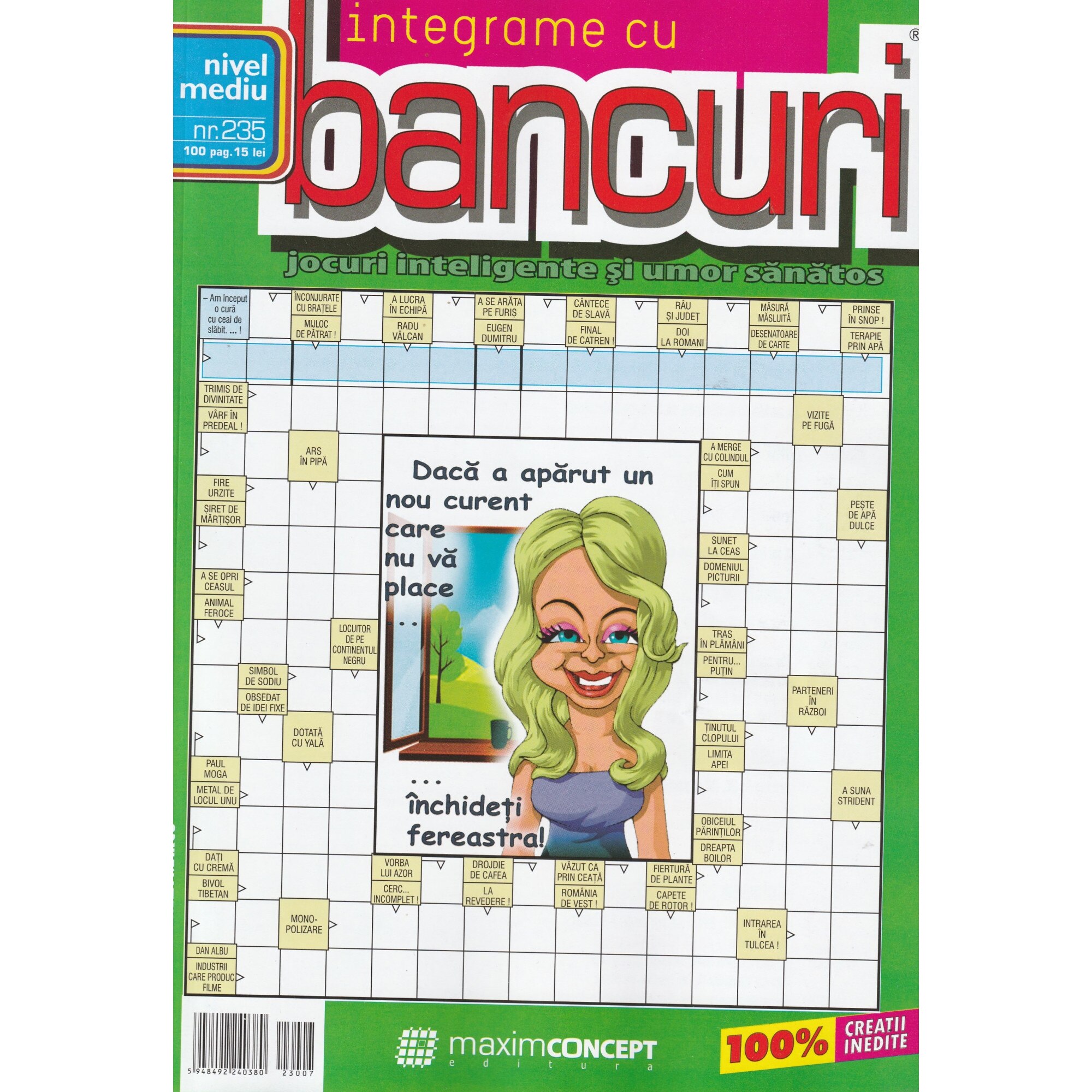 Integrame cu bancuri 235 - nivel mediu - eMAG.ro