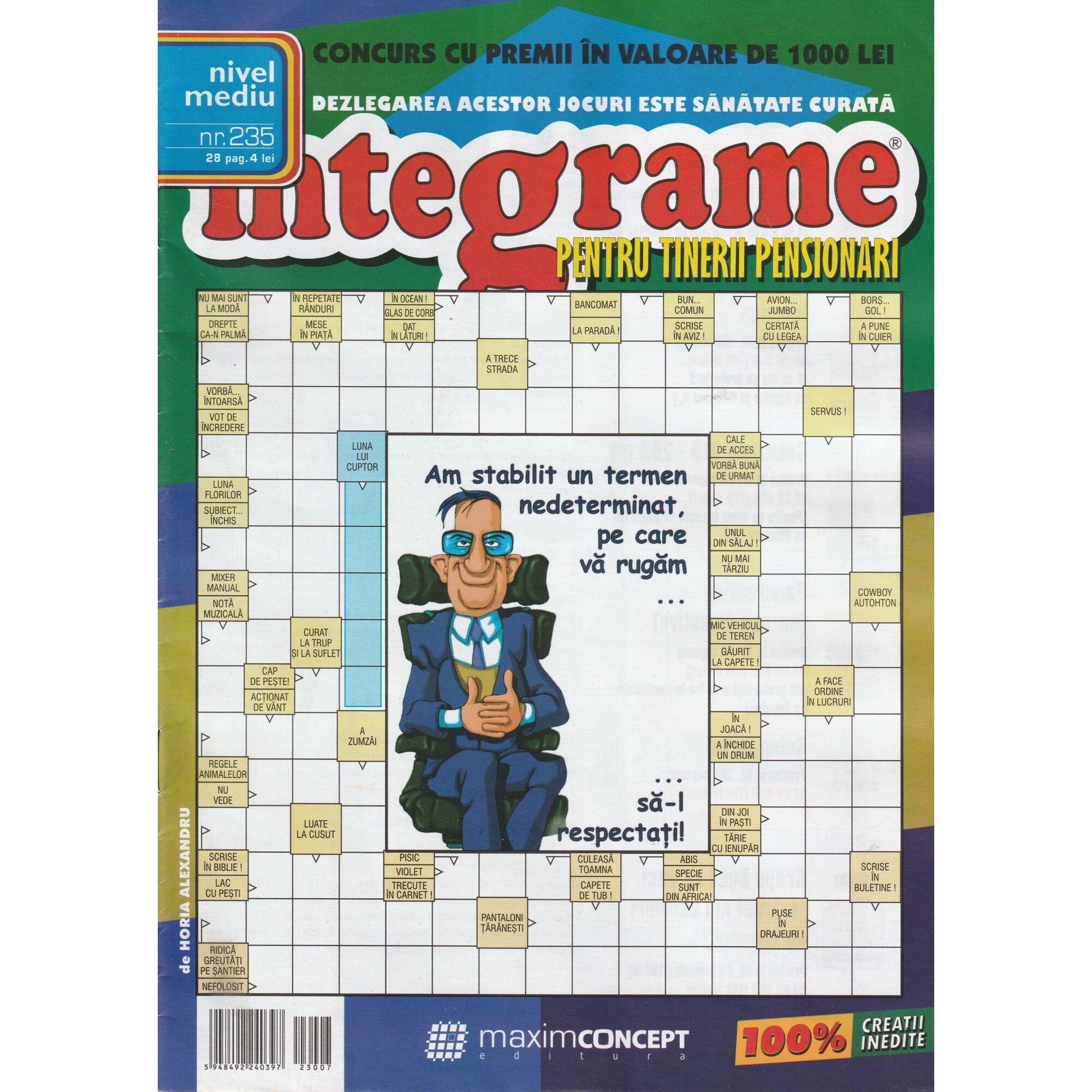 Integrame pentru pensionari 235 - nivel mediu - eMAG.ro