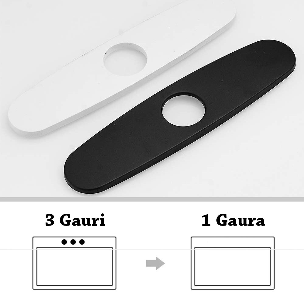 Baza baterie chiuveta bucatarie din otel inoxidabil, 26.4 cm, culoare ...