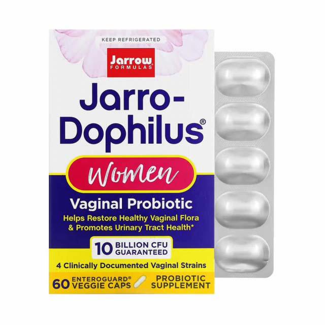 Jarro-Dophilus Vaginal Probiotic Women 10 Billion 60 capsule vaginale ...