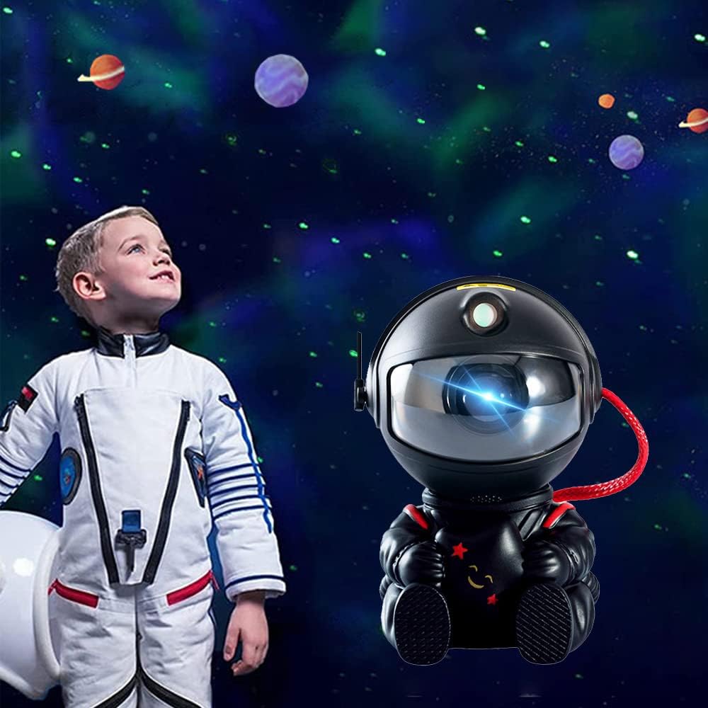 Proiector cu LED, Zola®, in forma de astronaut cu steluta in mana ...