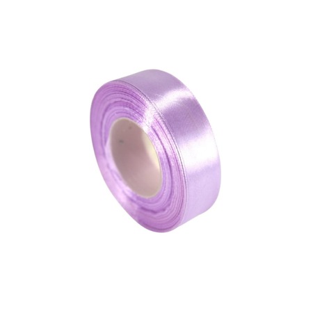 Panglica satinata, latime 2 cm, 1 rola 22.9 m lila - eMAG.ro