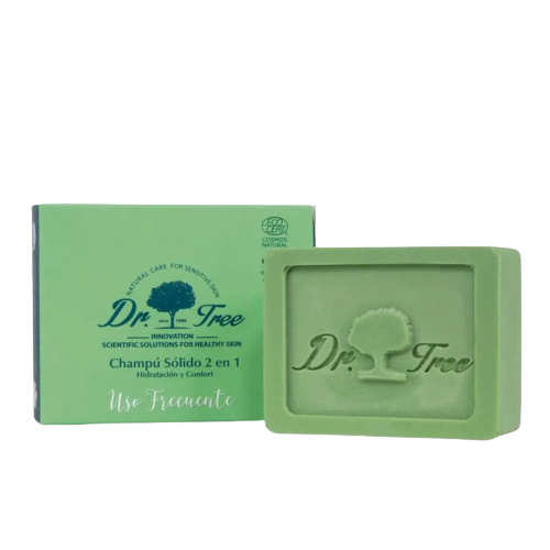 Sampon solid 2 In 1 formulat cu agenti de curatare derivati din nuca de ...