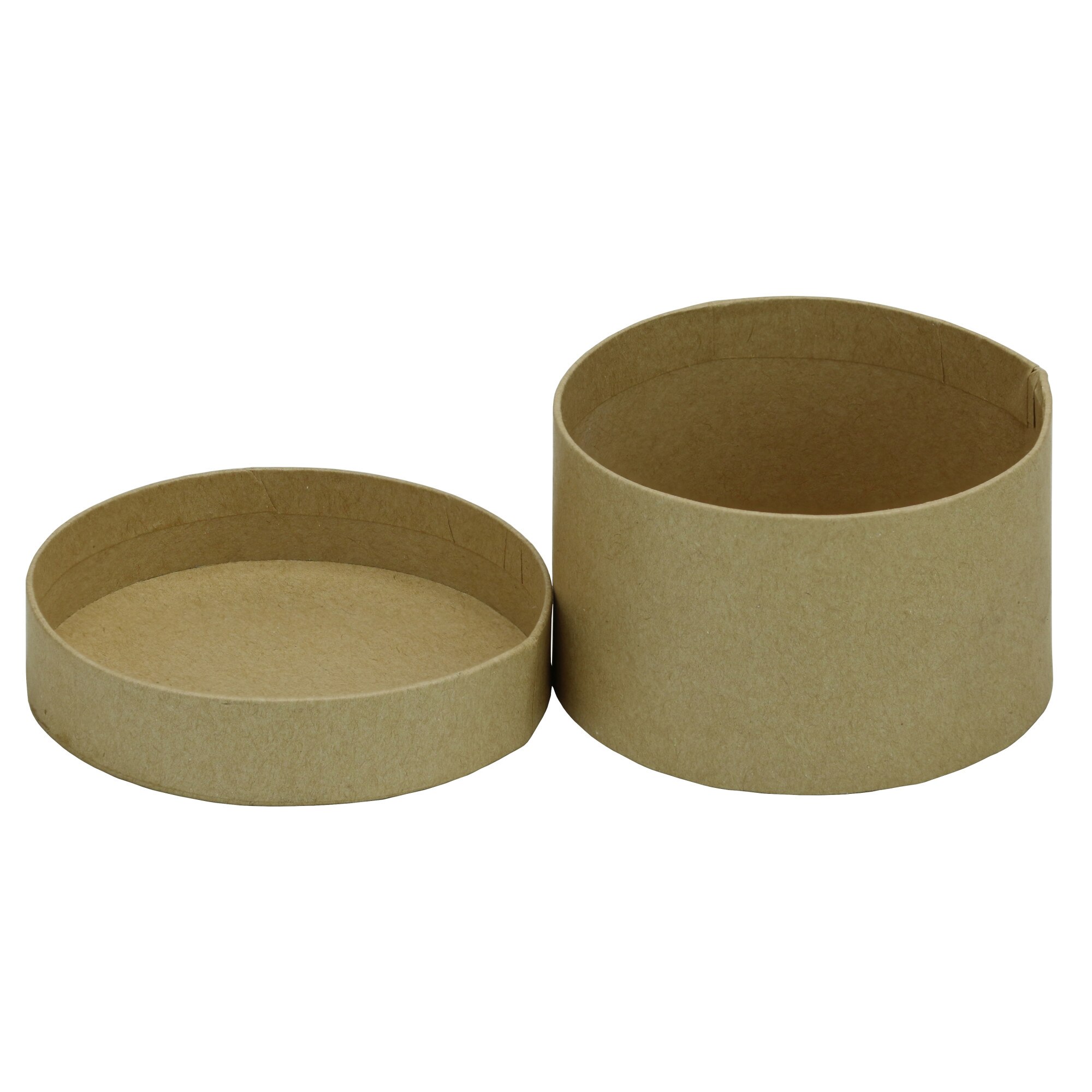 Set 6 cutie carton rotund, natur, 6.8 x 3.7 cm, OnemisFlot - eMAG.ro