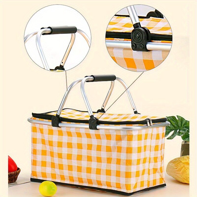 Geanta Termica Termoizolanta cu cadru manere din aluminiu, din material ...