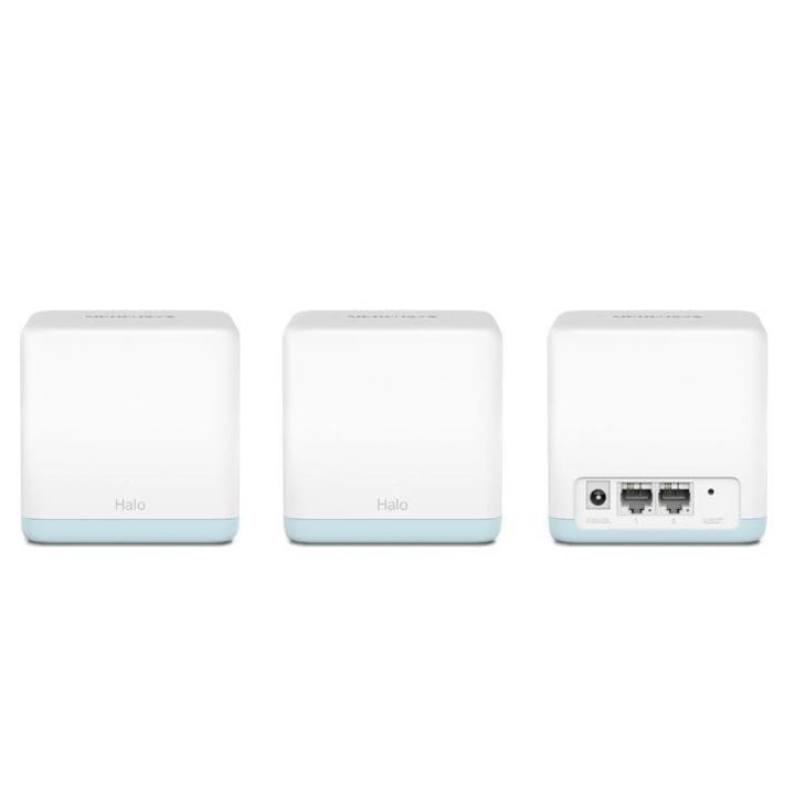 Sistem Wi-Fi Mesh Mercusys AC1200 Whole Home Wi-Fi system HALO H30(3 ... Sistem Wi-Fi Mesh Mercusys AC1200 Whole Home Wi-Fi system HALO H30(3 ...
