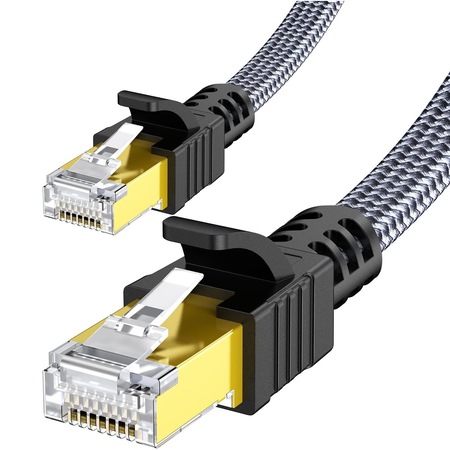 Cablu Retea, Snow Kids, Ethernet Cat 7, 10Gbps, gold plated, pentru ...