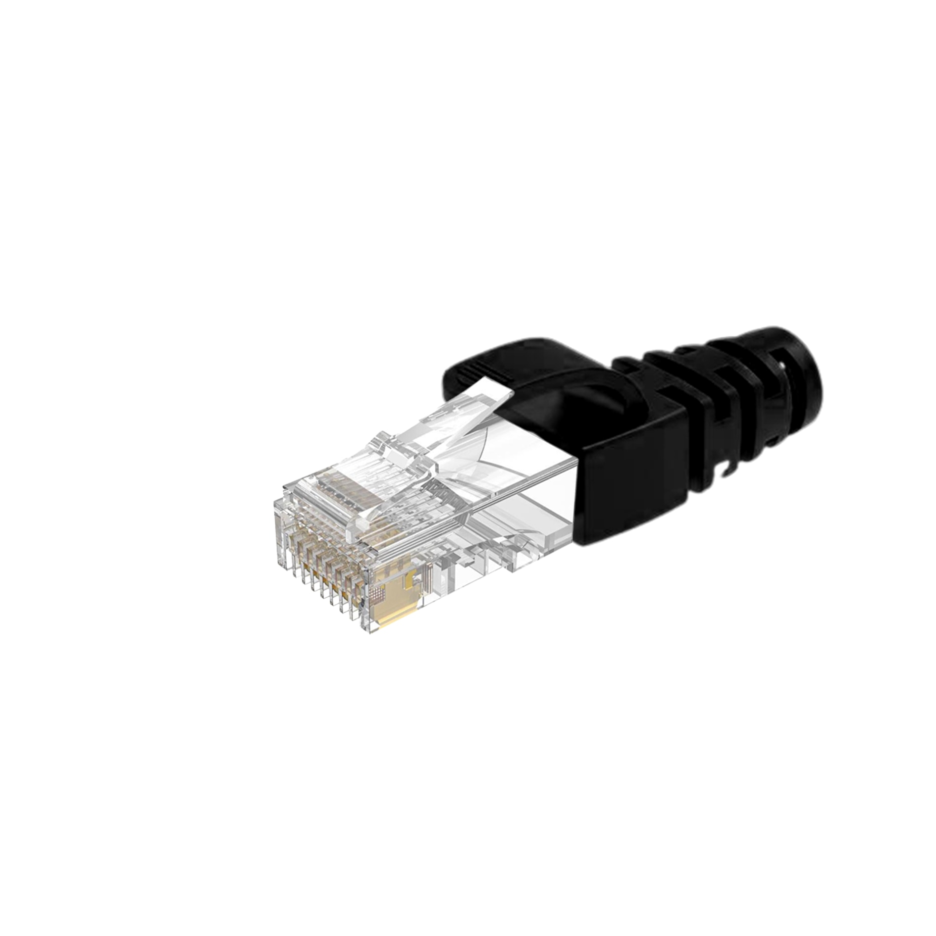 Set 10 mufe RJ45, Cat.6 cu manson, Negru - eMAG.ro Set 10 mufe RJ45, Cat.6 cu manson, Negru - eMAG.ro