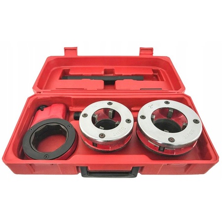 Set clupa filiera filetat manuala 2 piese 1-1/2" si 2" - eMAG.ro