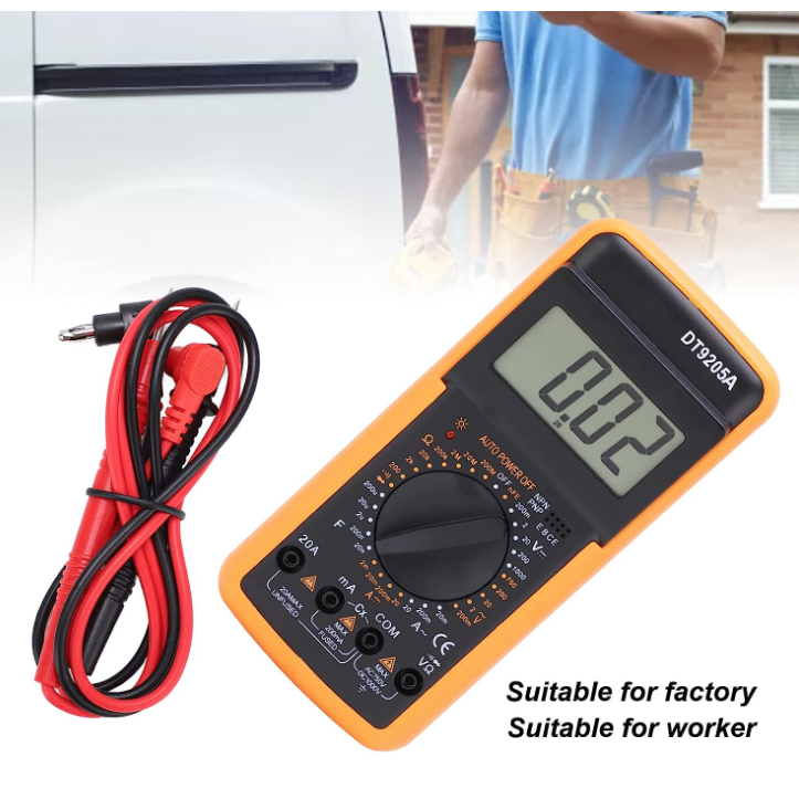 Multimetru DT9205A electric digital multifunctional universal cu test ...