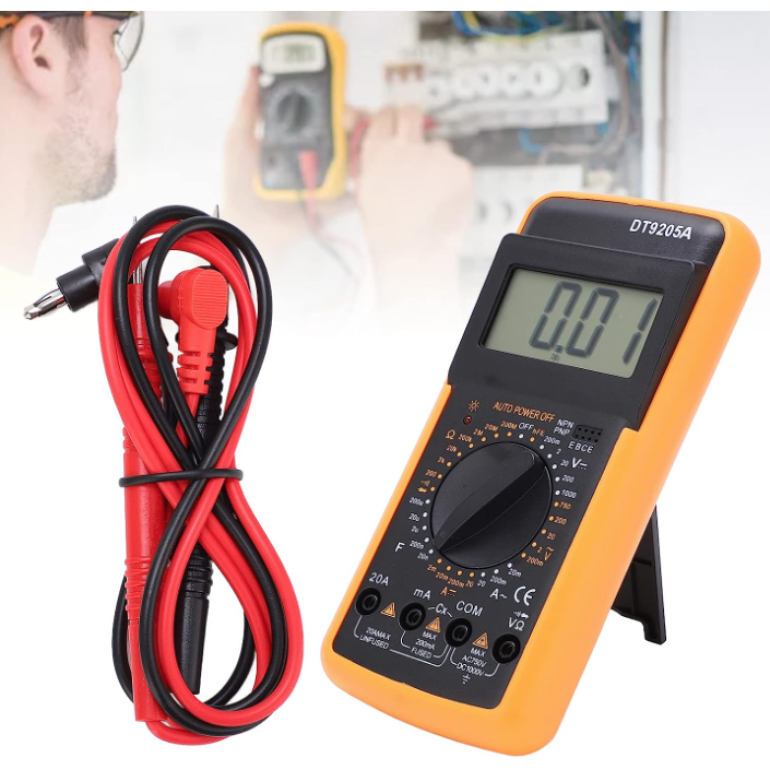 Multimetru DT9205A electric digital multifunctional universal cu test ...