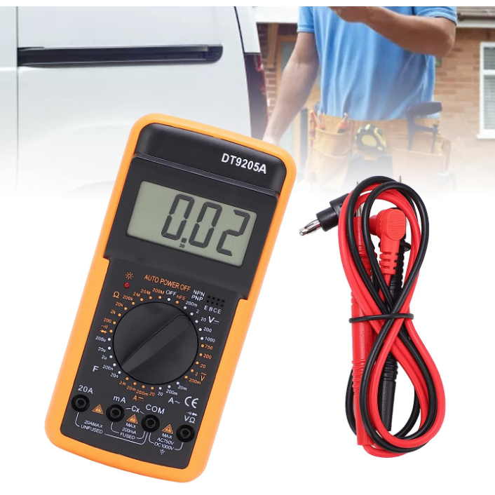 Multimetru DT9205A electric digital multifunctional universal cu test ...