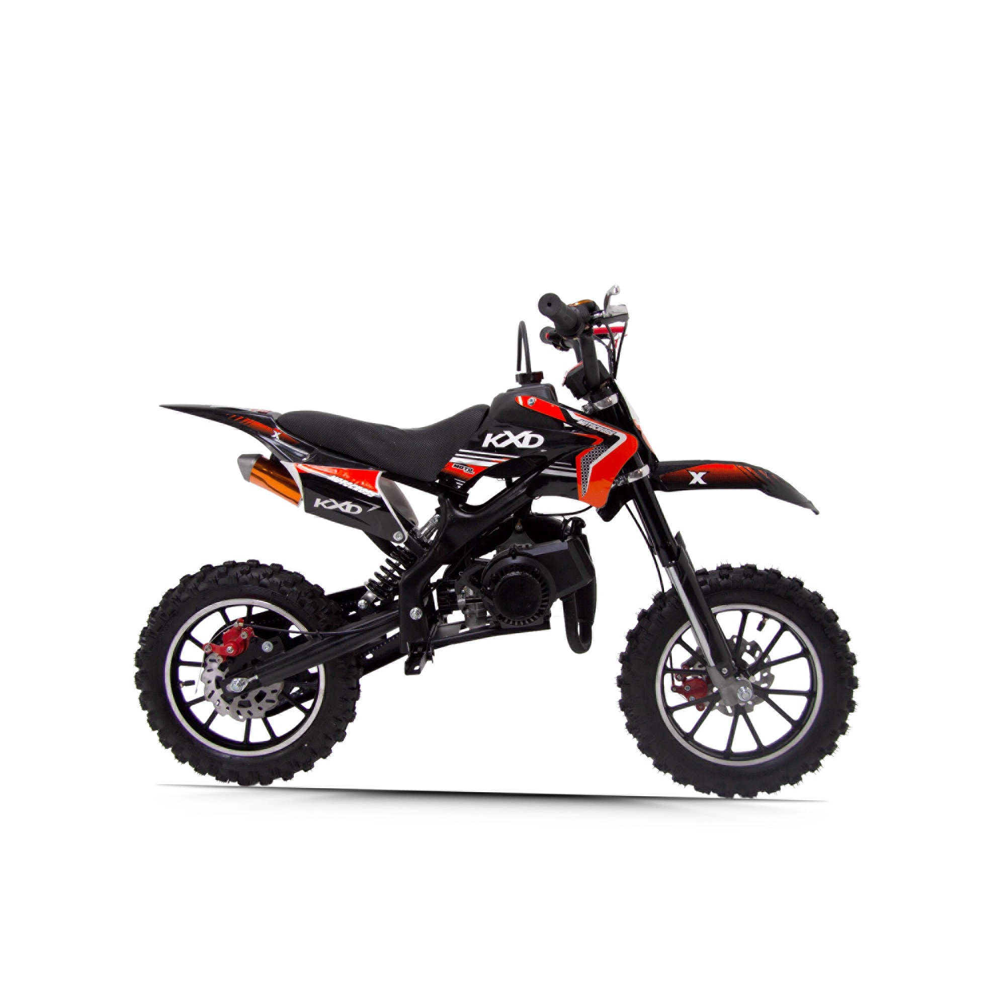 Motocicleta cross copii KXD 701A, 49cc, 2T, automat si pull starter ...