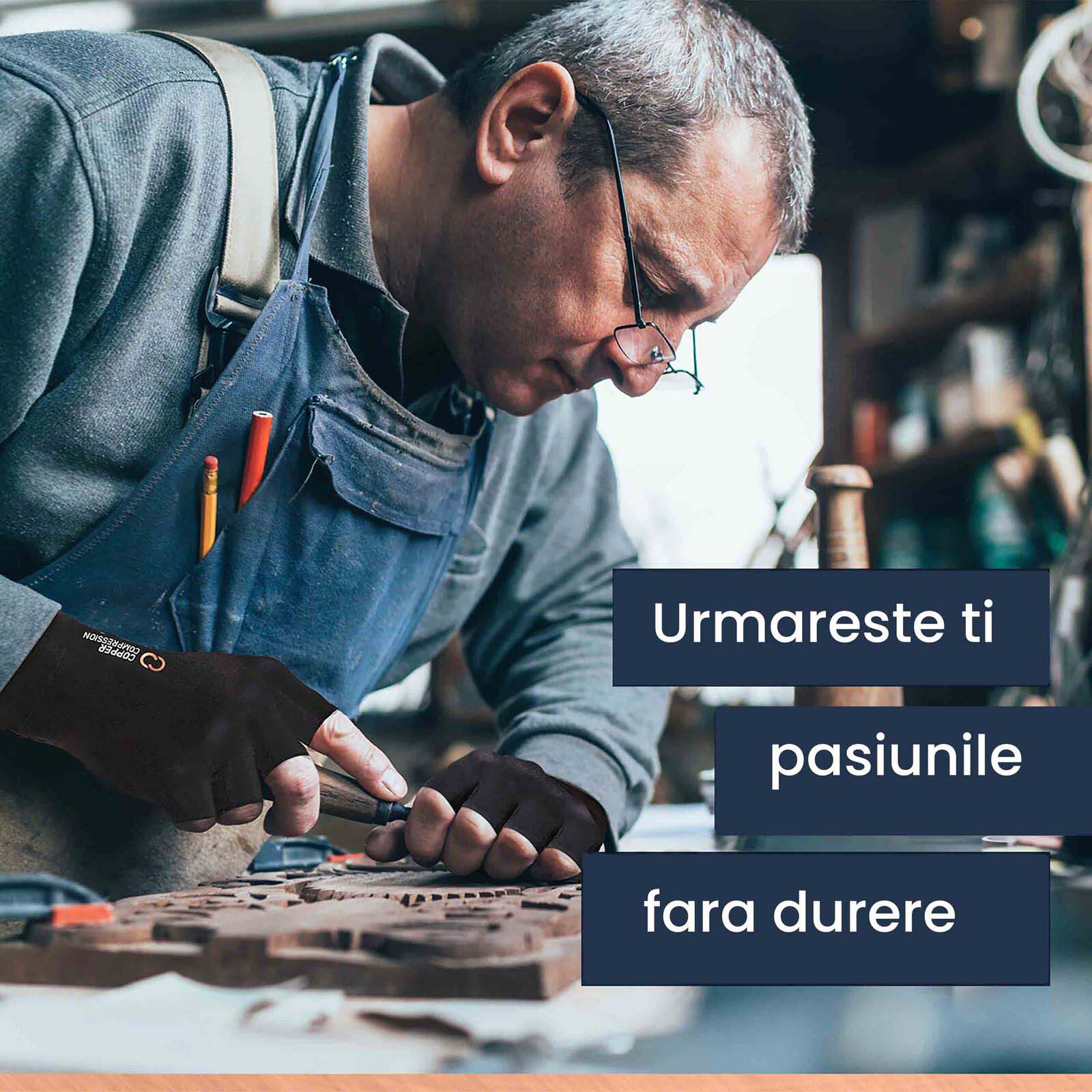 Manusi de compresie pentru maini impotriva artritei, Sundiguer, Silicon ...