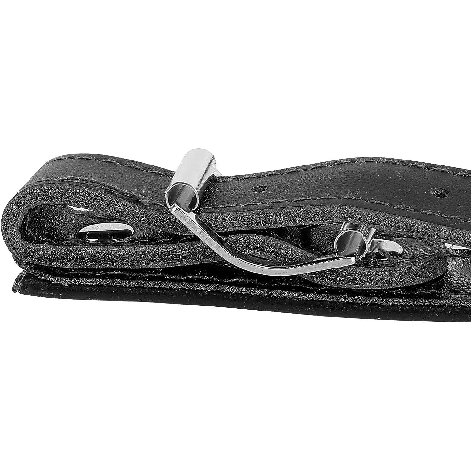 Set 2 curele acordeon, JENUOS®, Universala, bretea reglabila din piele ...