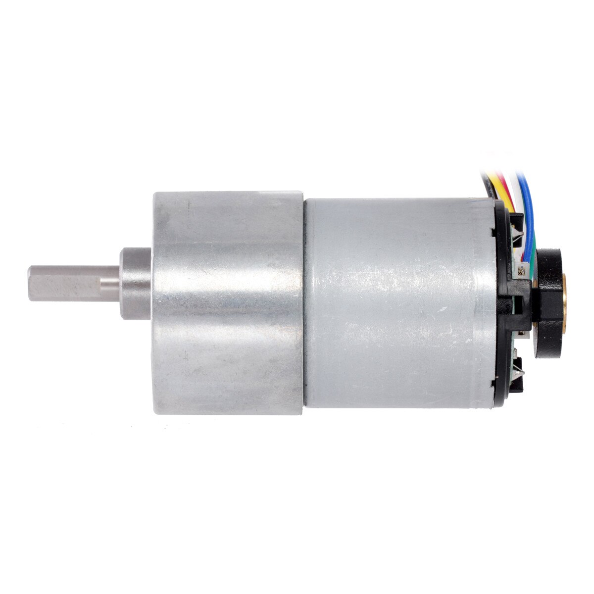 Motor electric metalic, Polulu, 10:1,37Dx65L, 12V, pinion elicoidal ...