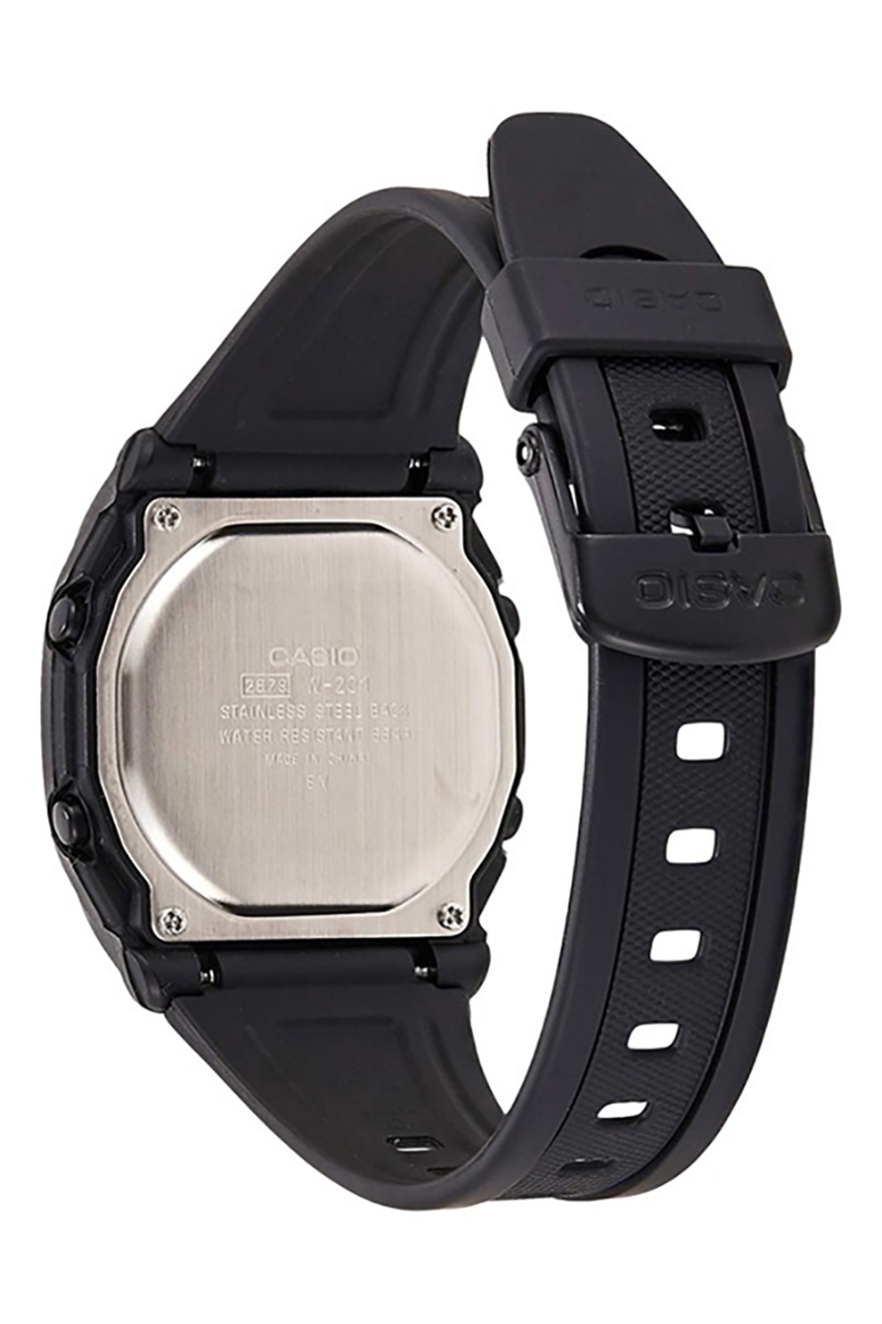 Casio, Ceas digital unisex cu o curea din rasina, Negru - eMAG.ro