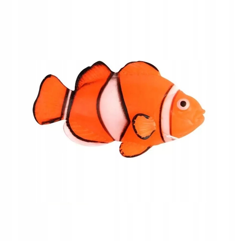 Peste decorativ pentru acvariu, Nemo, Portocaliu - eMAG.ro