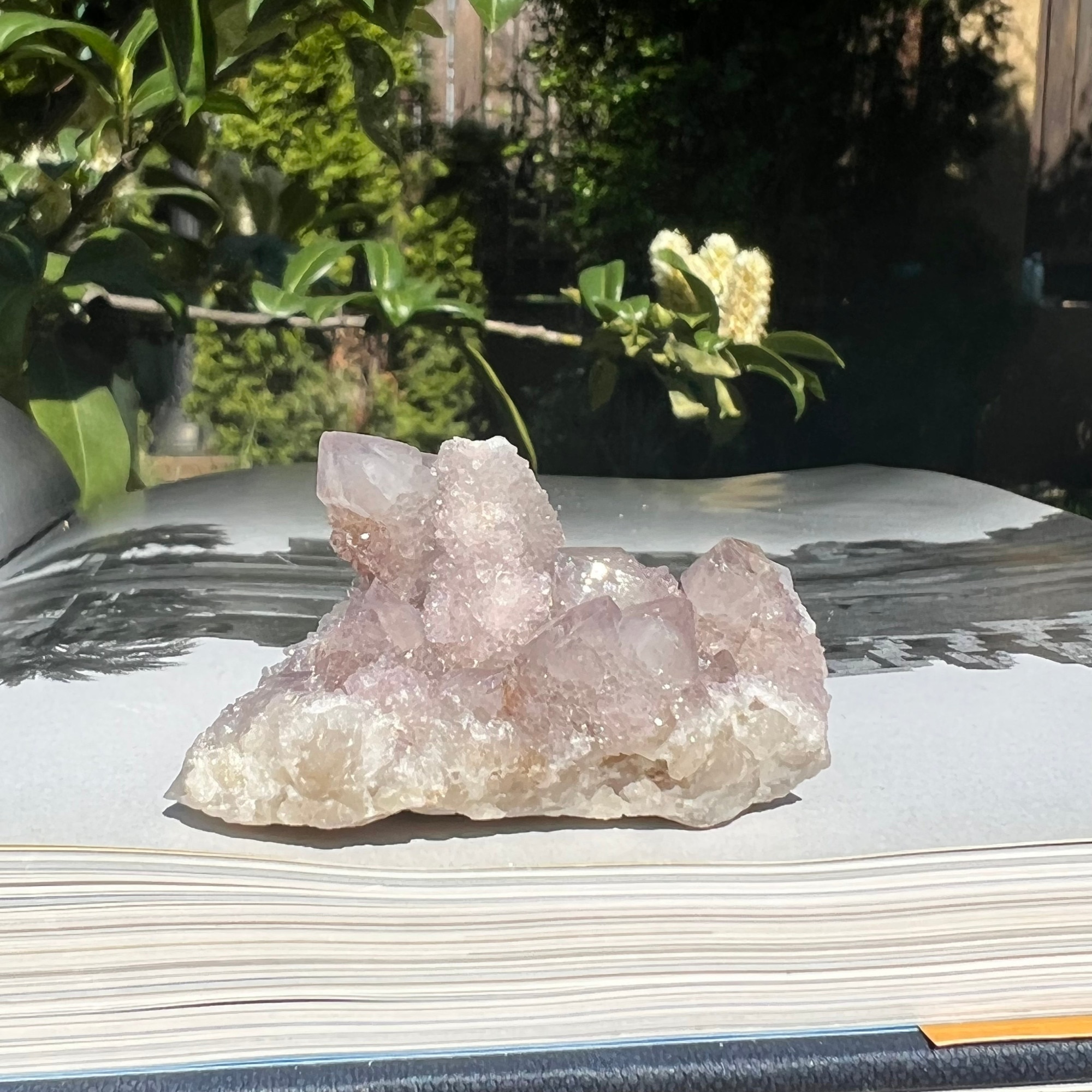 Cluster din Cuart spirit, Druzy, piatra semipretioasa autentica - eMAG.ro