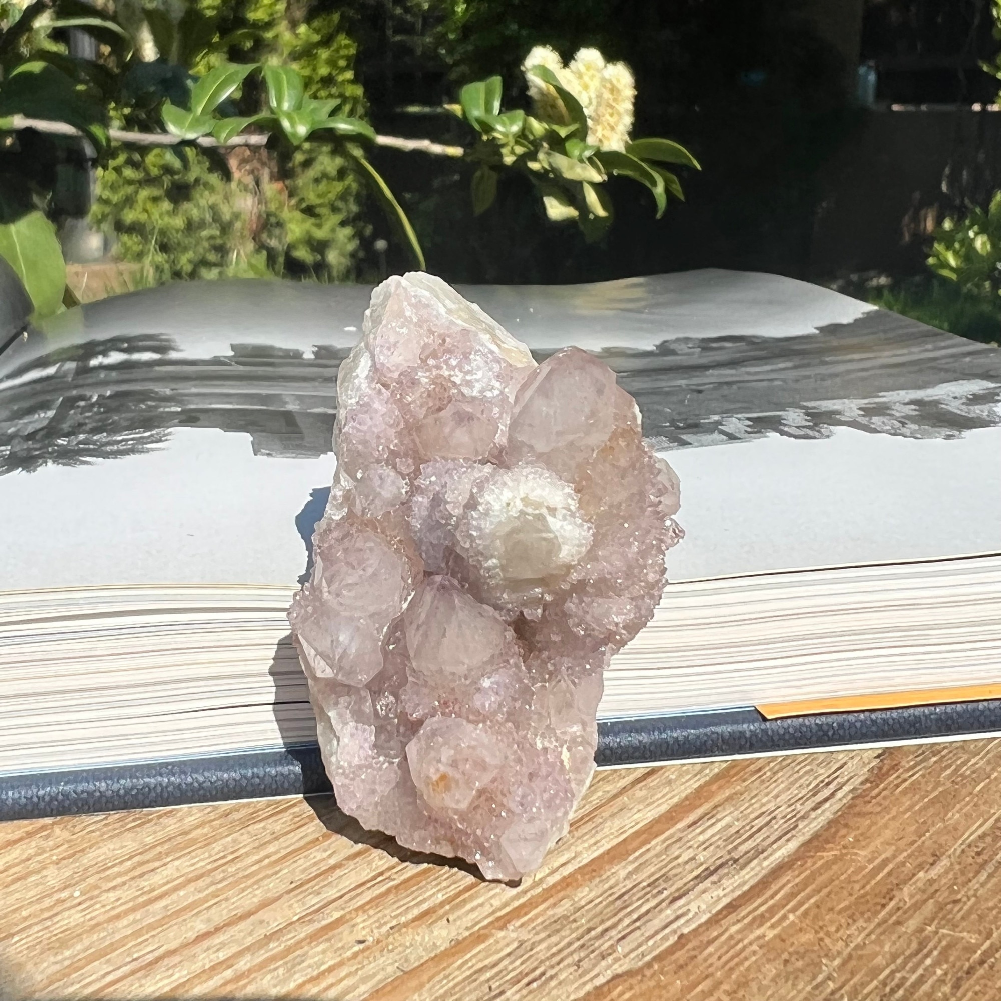 Cluster din Cuart spirit, Druzy, piatra semipretioasa autentica - eMAG.ro