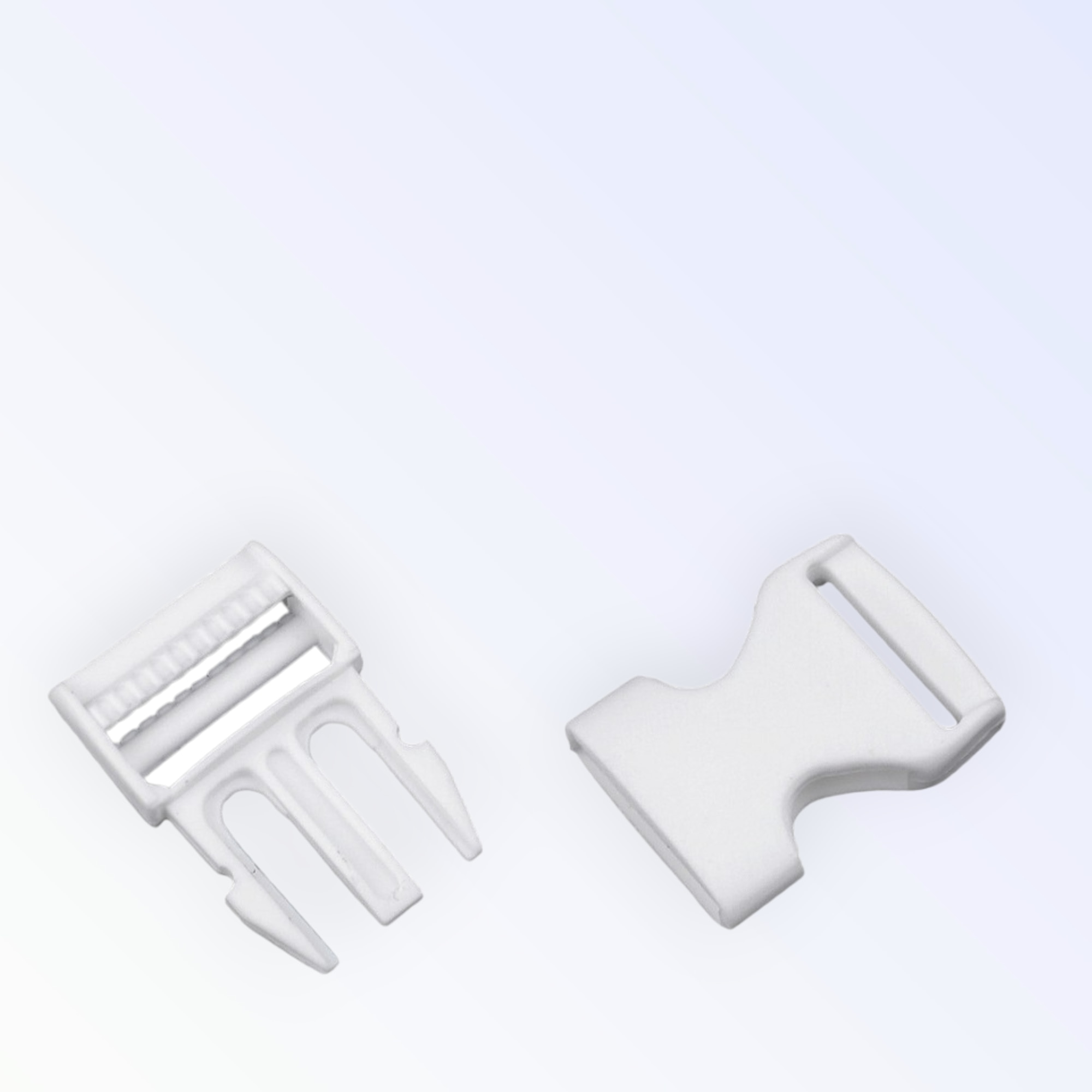 Catarama trident din plastic pentru textile, latime 20 mm, dimensiuni ...