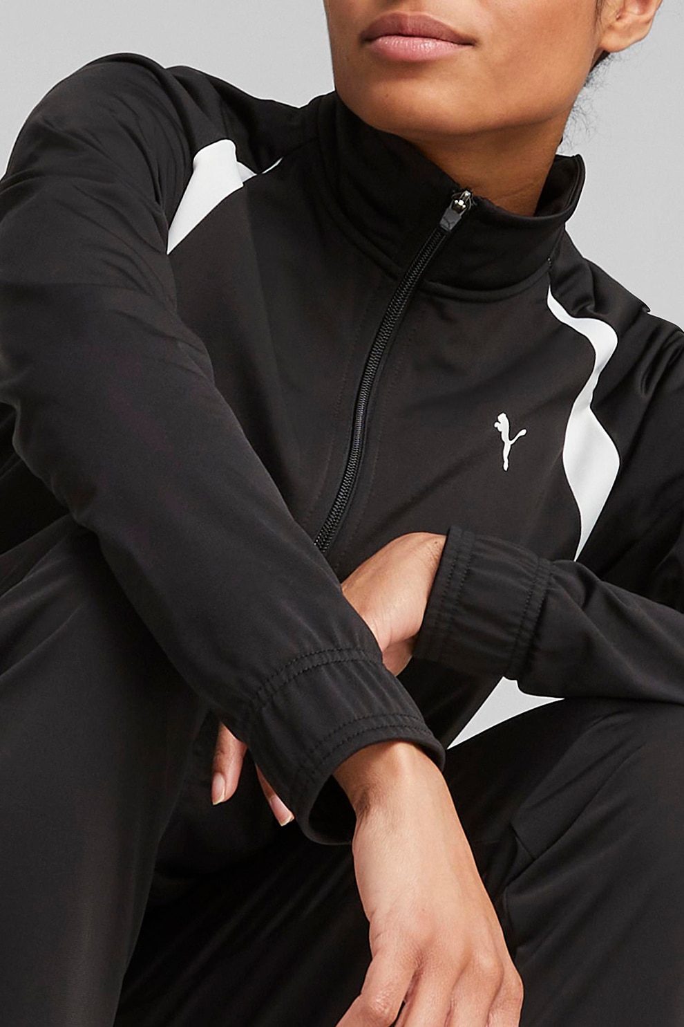 Puma, Trening cu fermoar si buzunare oblice Classic - eMAG.ro