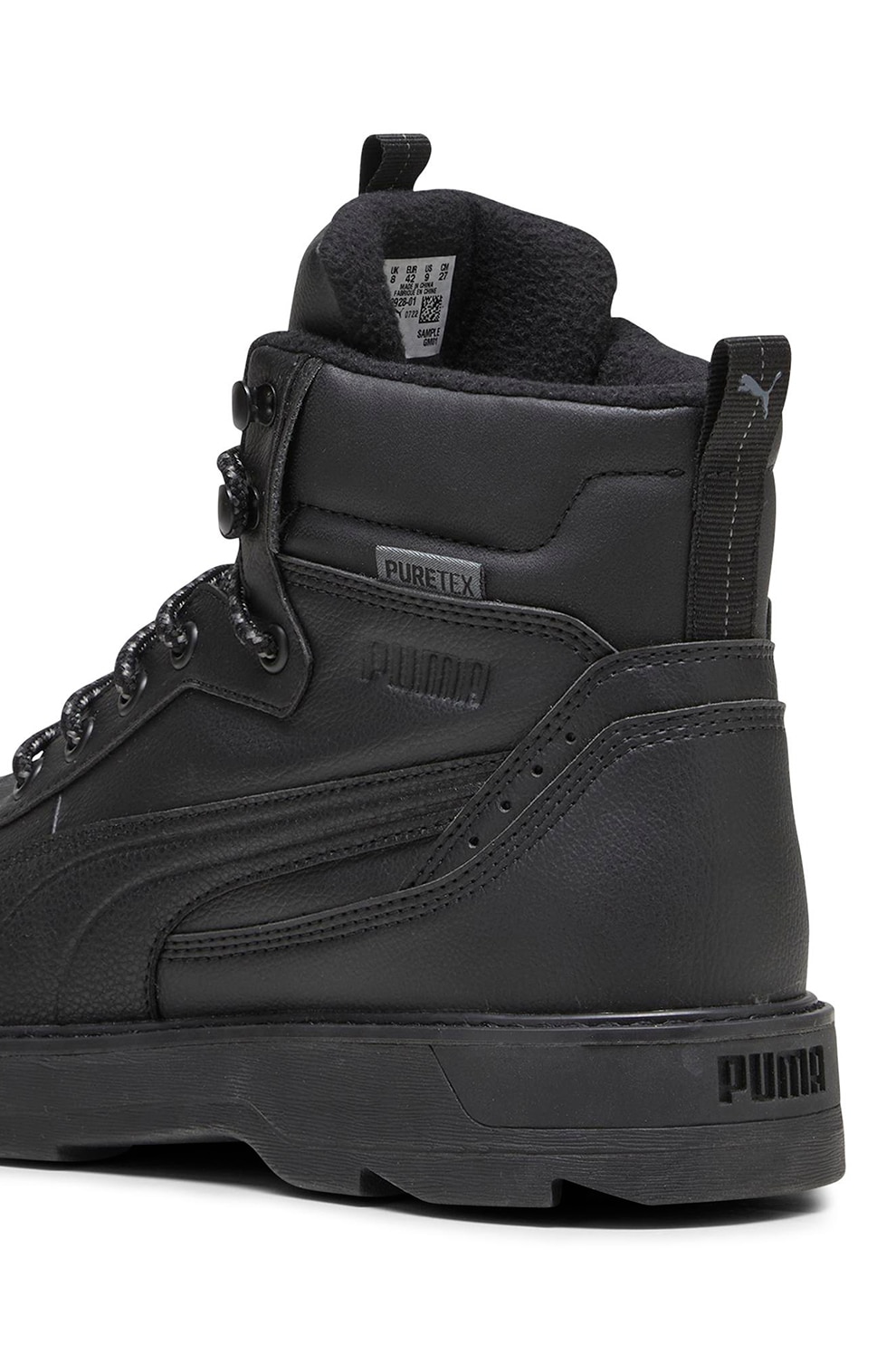 Puma, Desierto v3 Puretex bakancs, Fekete, 7 - eMAG.hu
