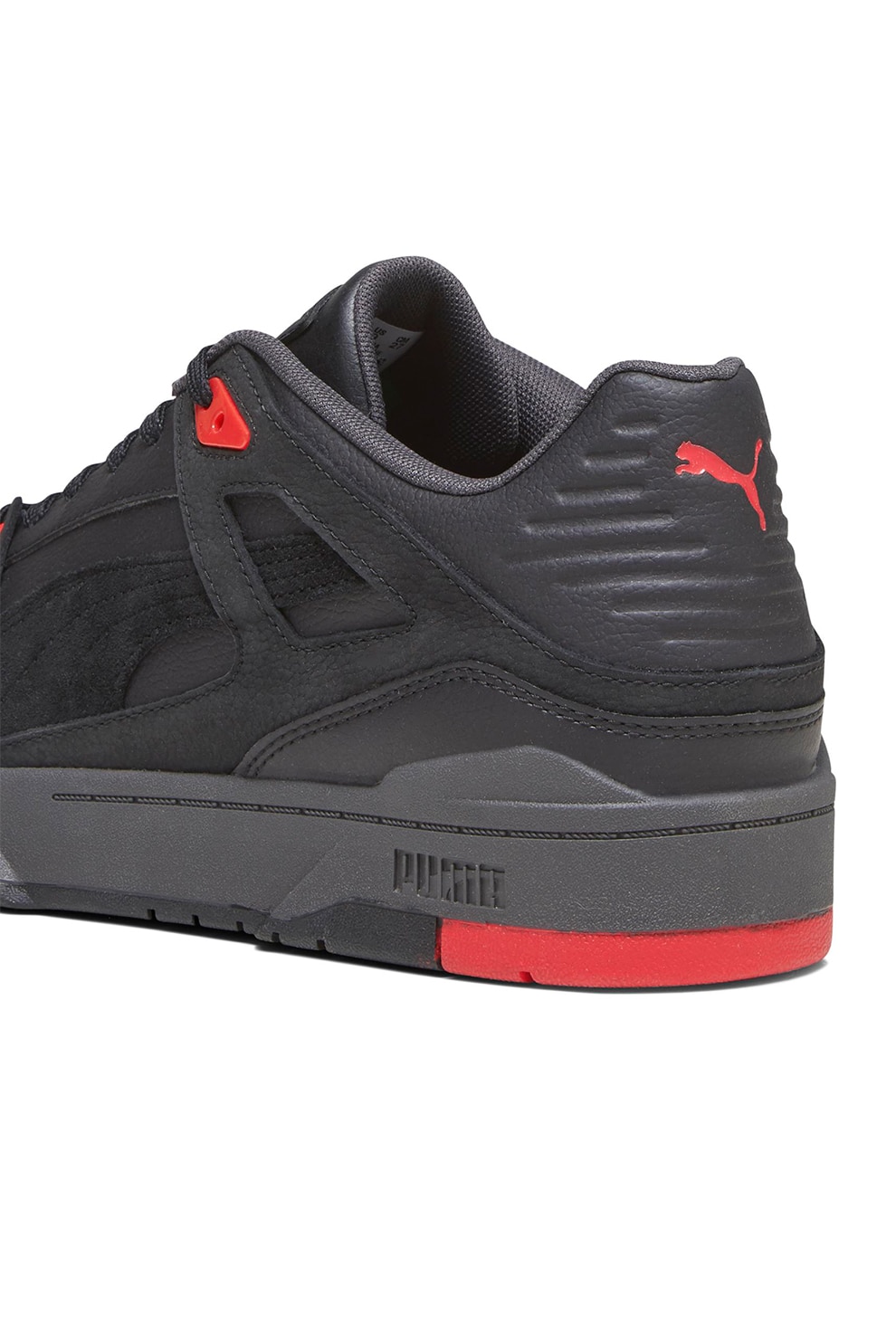 Puma, Спортни обувки Slipstream Box Out с кожа, Червен, Черен, 9 - eMAG.bg