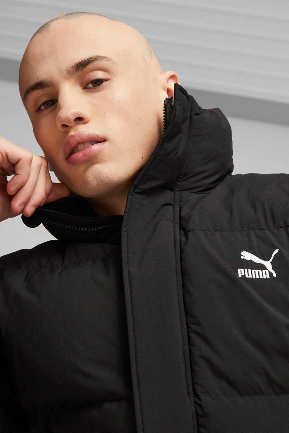 Puma, Geaca supradimensionata Classics, Negru, M - eMAG.ro