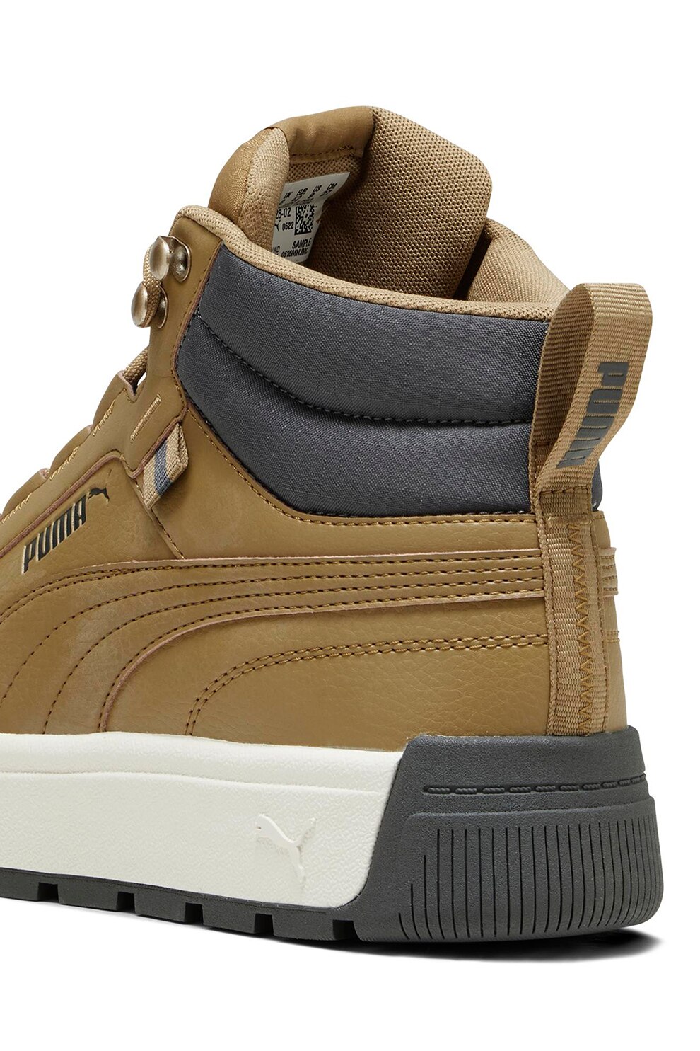 Puma, Ghete de piele ecologica Tarrenz SB III, Negru, Maro camel, 10 ...