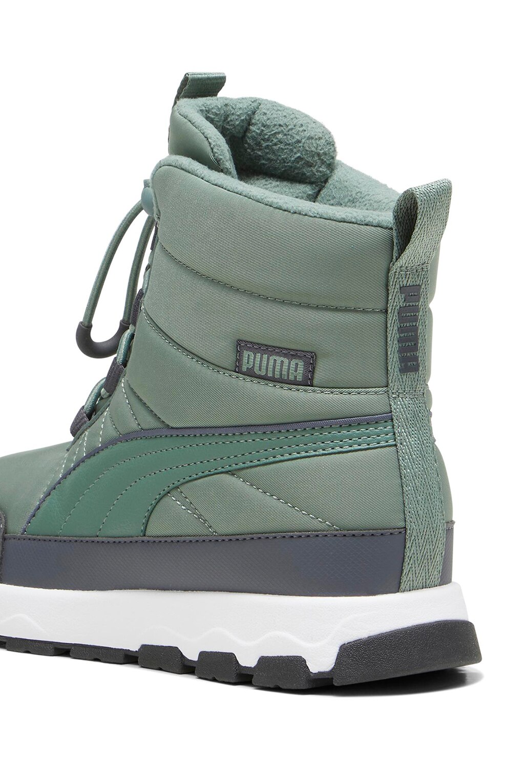 Puma, Ghete cu logo Evolve, Verde pal, 37 EU - eMAG.ro