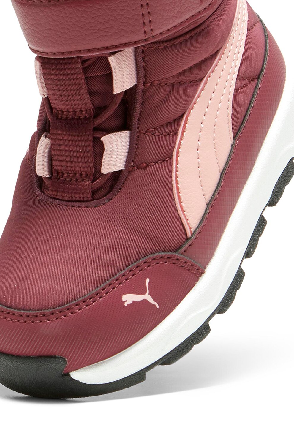 Puma, Ghete de piele ecologica si material textil Evolve, Caramiziu ...