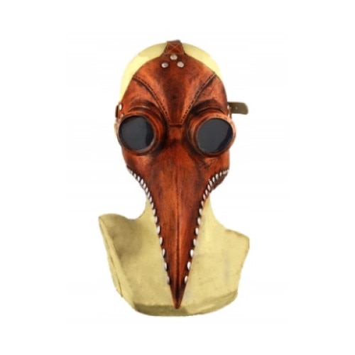 Masca de doctor semanator de ciuma, Steampunk, Medieval, Maro - eMAG.ro