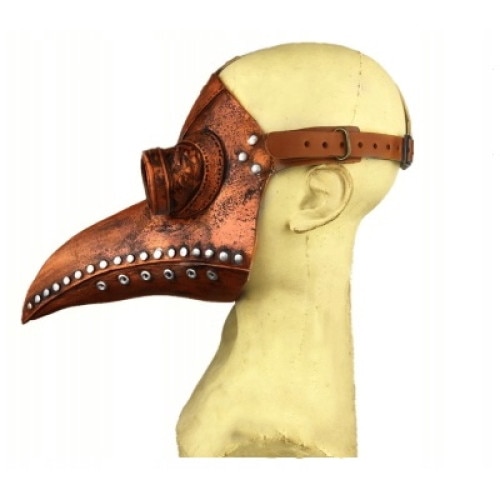 Masca de doctor semanator de ciuma, Steampunk, Medieval, Maro - eMAG.ro