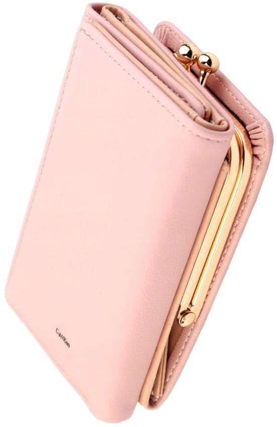 Portofel dama, Piele ecologica, Roz - eMAG.ro