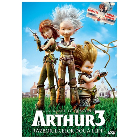 ARTHUR 3: THE WAR OF TWO WORLDS [DVD] [2010] - eMAG.ro