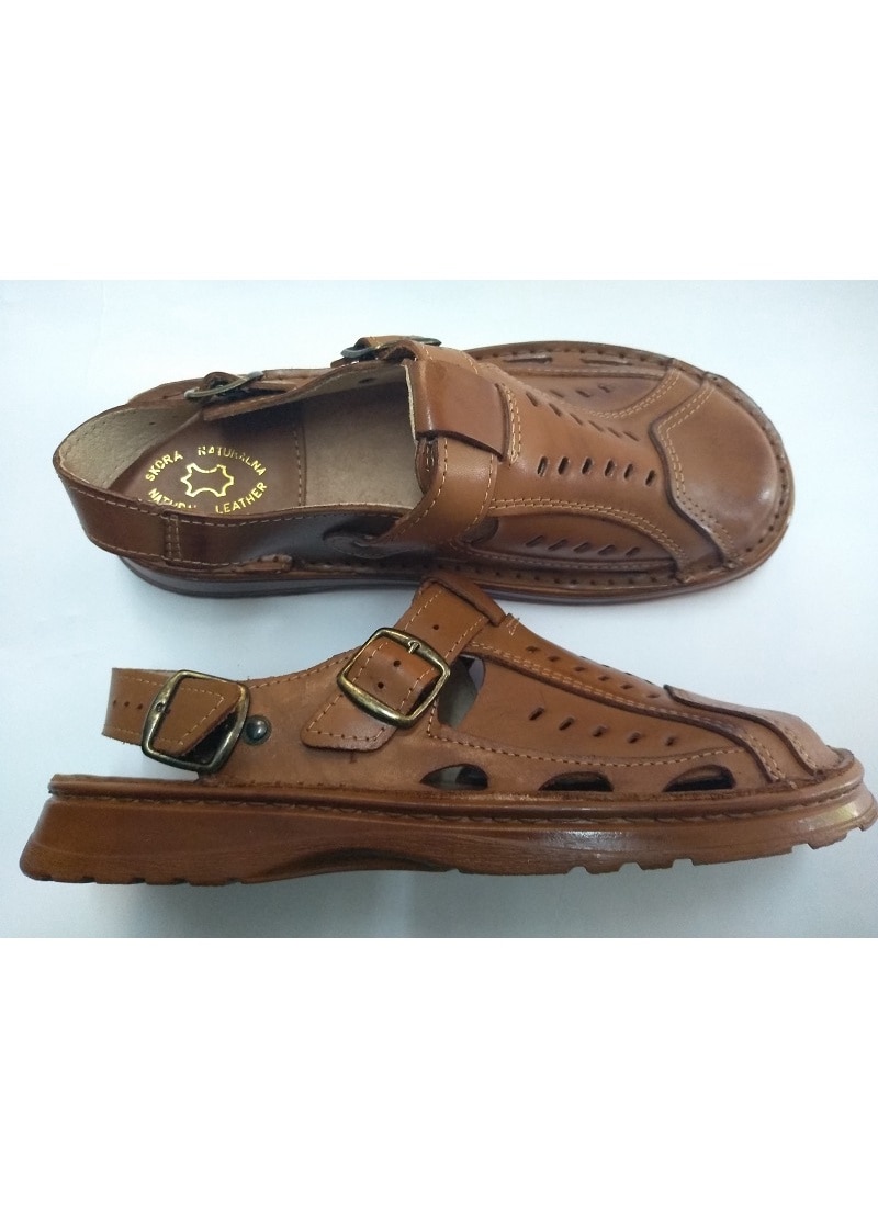 Sandale barbati, Todlanas, Piele naturala, Maro, 41 Eu - eMAG.ro