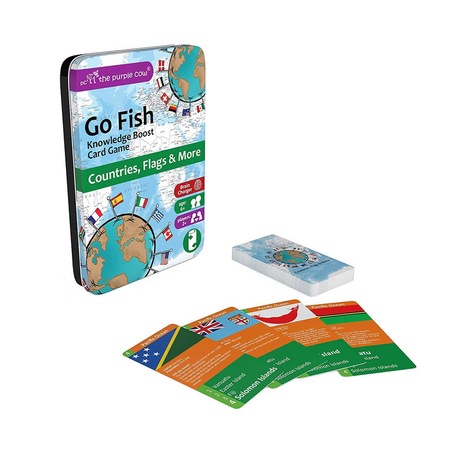 Joc Go Fish tari, The Purple Cow Quartet, 6+, 16x2x11 cm - eMAG.ro