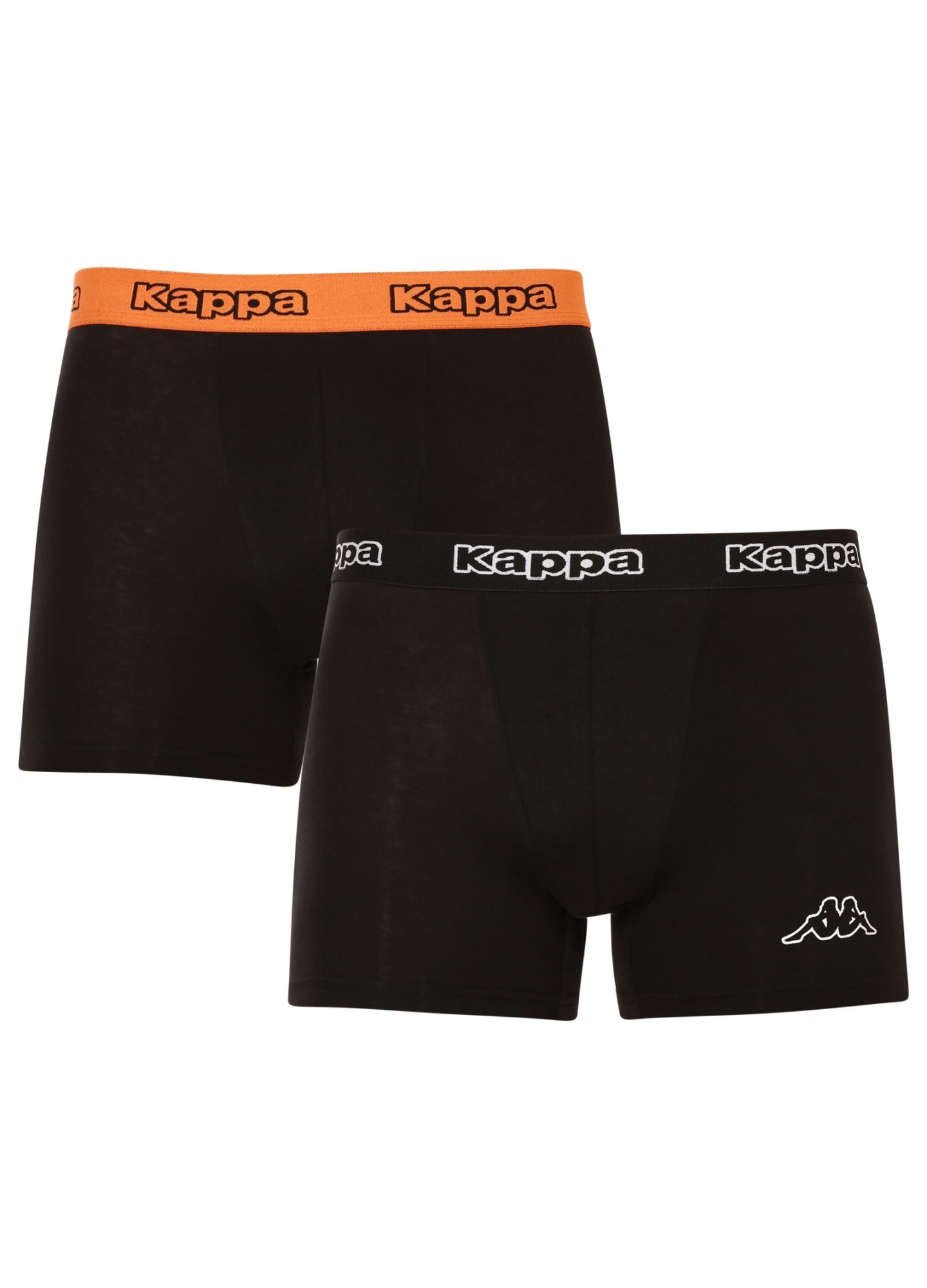 Set 2 boxeri barbati, Kappa, Negru, S - eMAG.ro