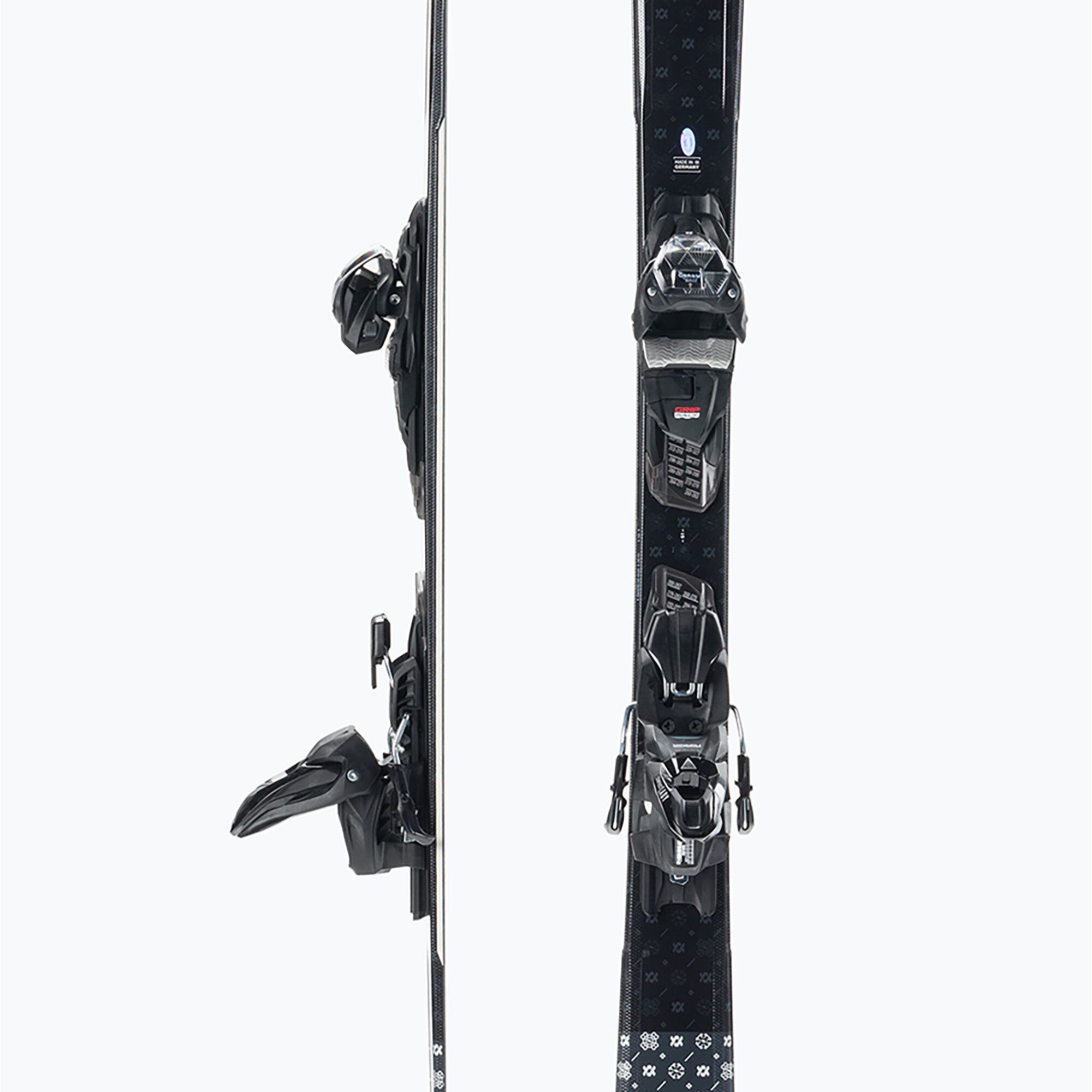 Schiuri de coborare, Volkl, Lemn, 144 cm, Negru/Alb - eMAG.ro