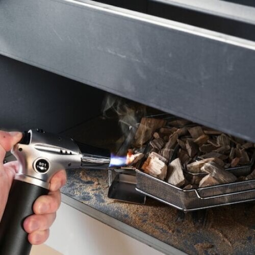 Generator de fum rece sub forma de spirala, Otel, 180x210x45 mm, Gri ...