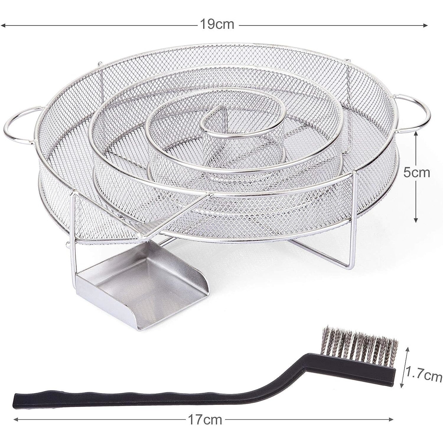 Generator de fum rece, Inox, 19x16.5x5 cm, Argintiu - eMAG.ro