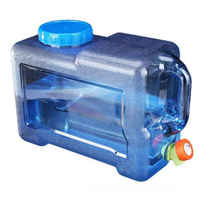 Galeata de apa pentru camping cu robinet, Plastic, 33x16x24 cm, 12 L ...