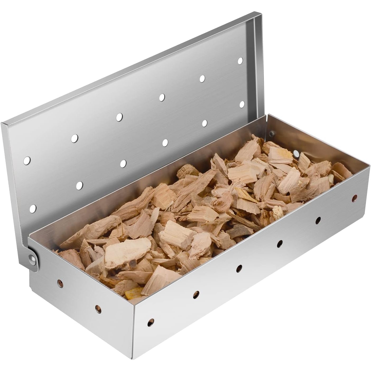 Afumatoare din inox, Jormftte, 23x10.5x5 cm, 432 g, argintie - eMAG.ro