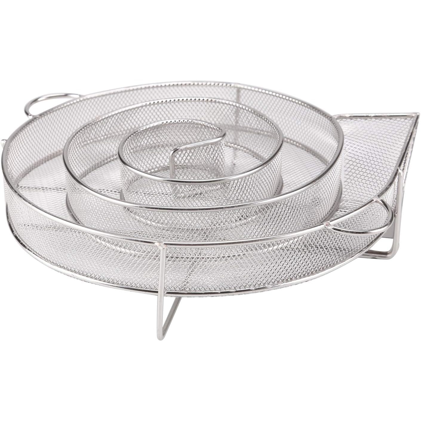 Generator de fum rece pentru gratar/afumatoare, Inox, 21x18x5 cm ...