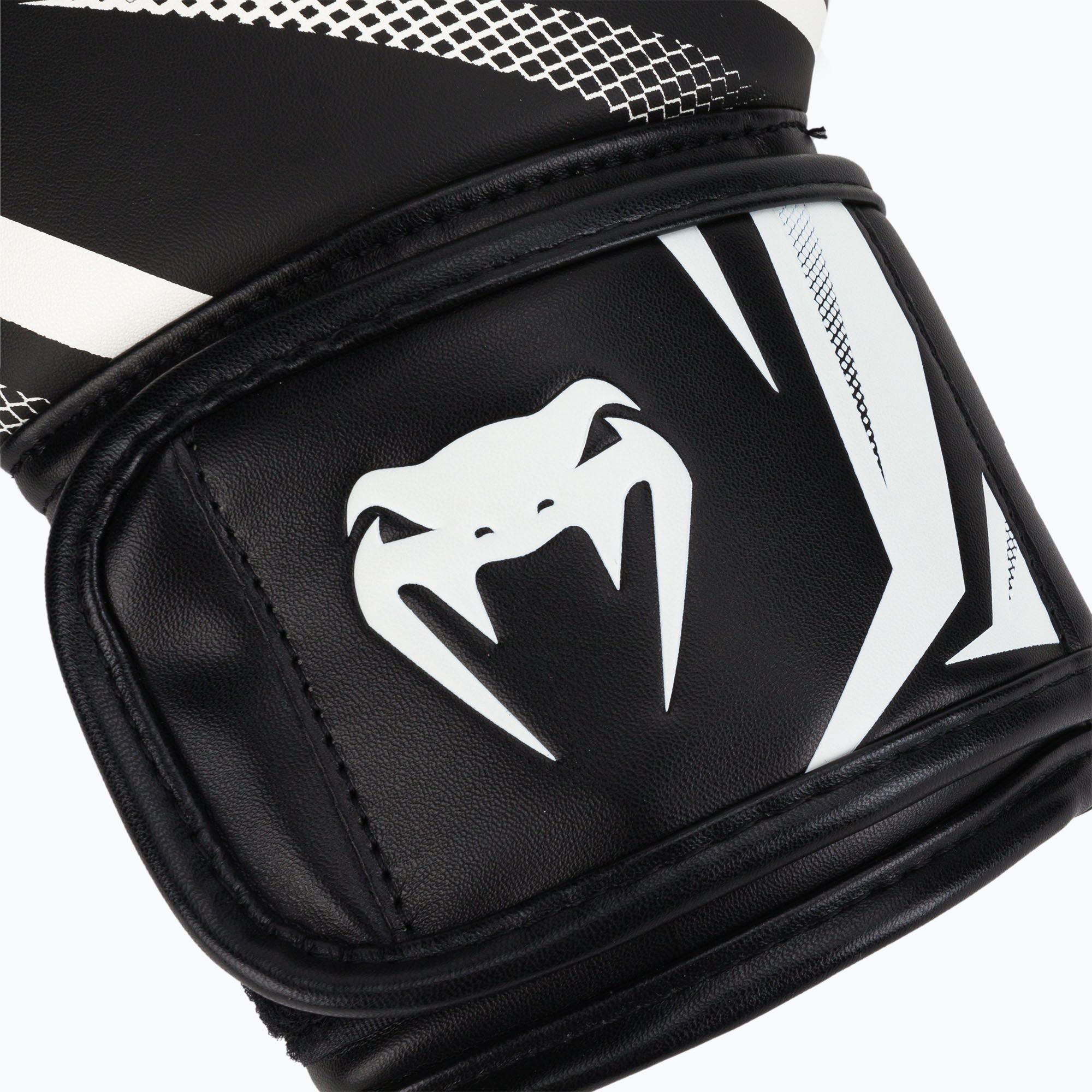 Manusi de box, Venum Challenger 3.0, Piele, Alb/Negru, 10Oz - eMAG.ro
